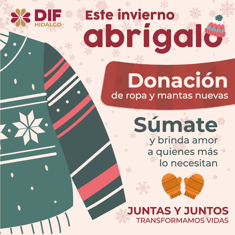 Este invierno abrígalo, súmate y brinda amor a quienes más lo necesitan ...