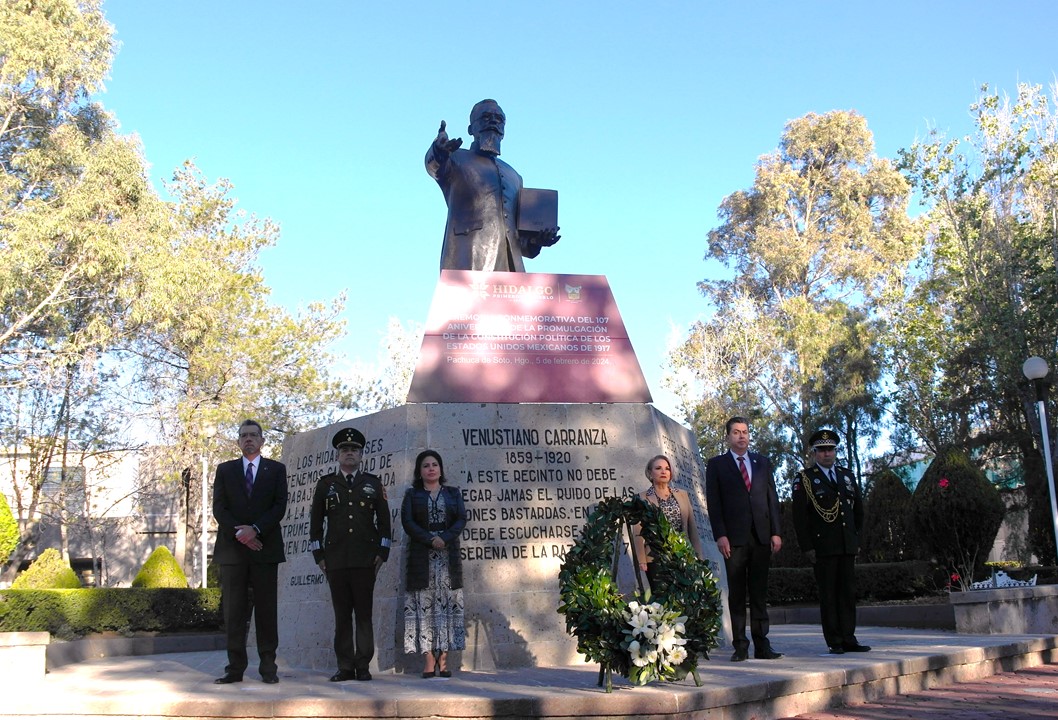 Realizan ceremonia cívica, por el 107 Aniversario de la promulgación de ...