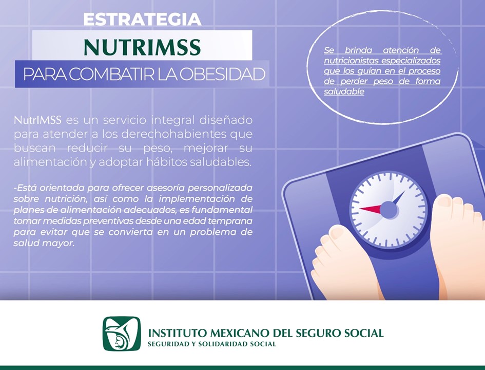 Implementa IMSS Hidalgo estrategia NutrIMSS para combatir la obesidad ...