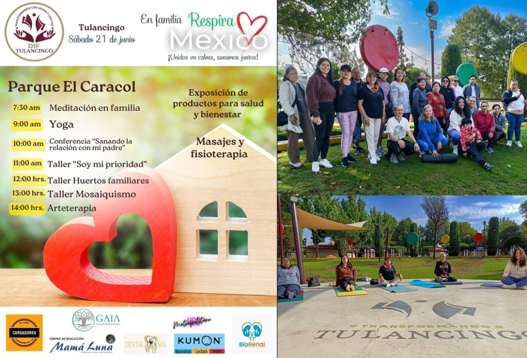 Invitan a la jornada de bienestar en el Parque El Caracol de Tulancingo ...