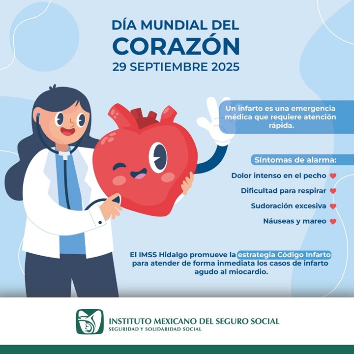 Impulsa IMSS Hidalgo cuidado del corazón con la estrategia Código ...