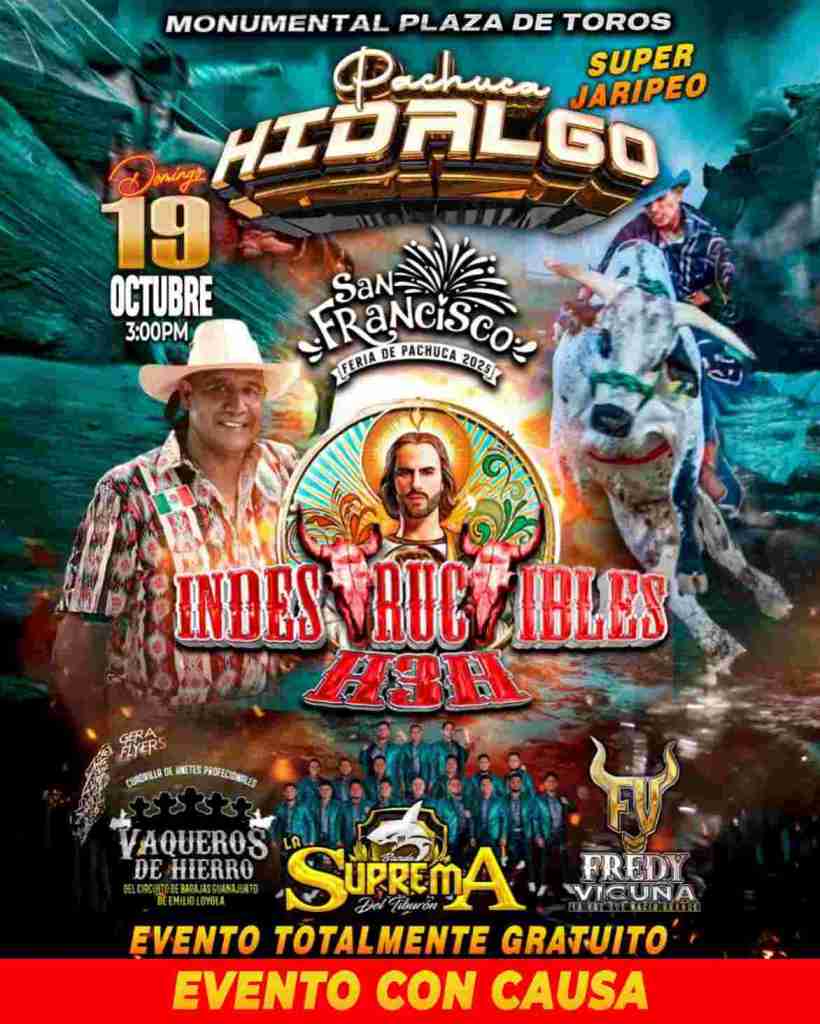 Invitan Al Jaripeo Baile Con Causa En La Feria San Francisco Pachuca