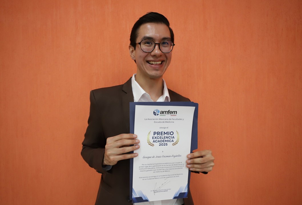 Estudiante de Medicina de la UAEH recibe medalla nacional por ...
